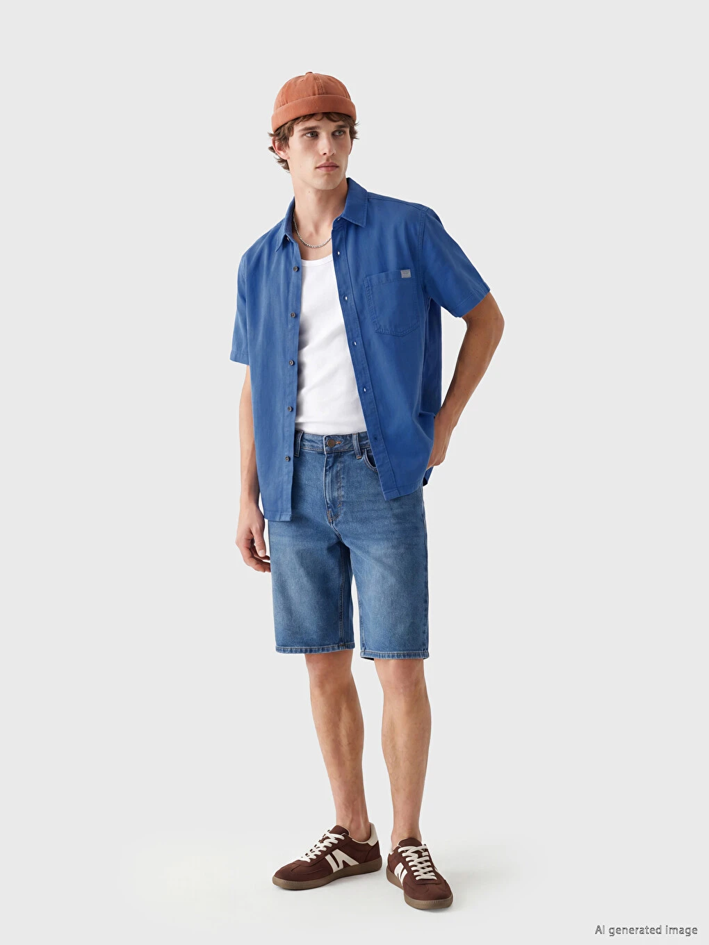 LCW Jeans Regular Fit Muška Teksas Košulja