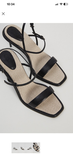 Crne sandale Max Mara