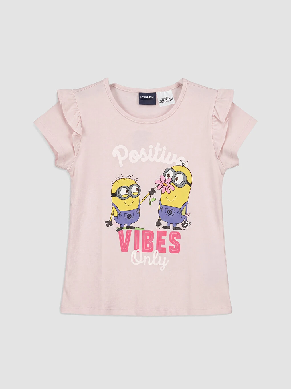 LCW Kids Minions Štampana Majica Za Devojčice