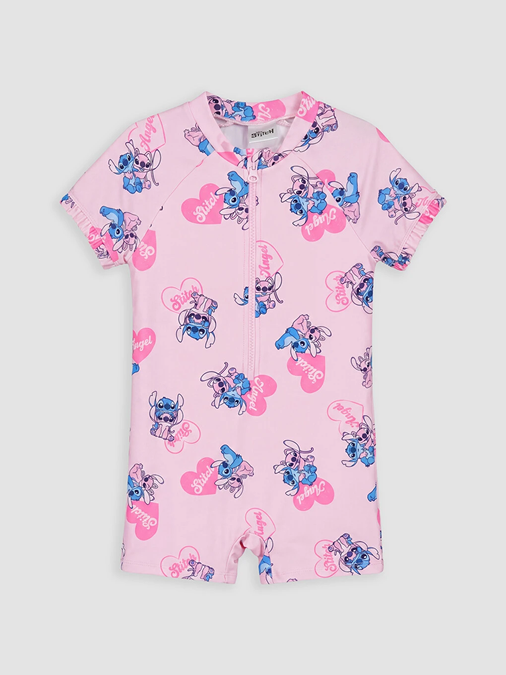 LCW Kids Stitch Štampani Dečiji Kupaći Kostim Za Devojčice