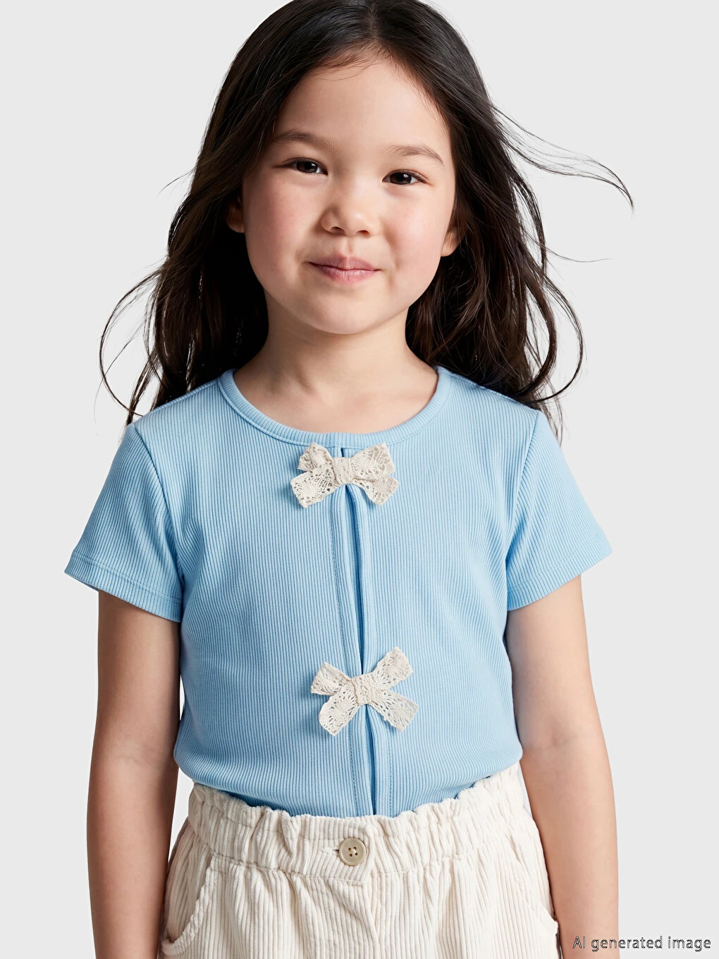LCW Kids Plava Majica Devojka