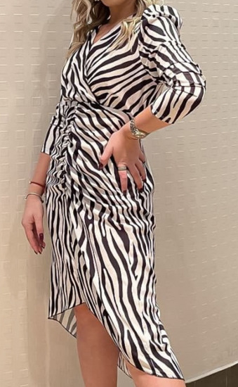 Zebra haljina