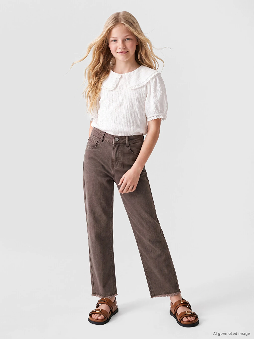LCW Kids Straight Fit Farmerke Za Devojčice