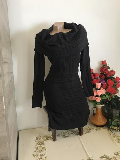 Bodyflirt crna haljina opustena kragna XS/S