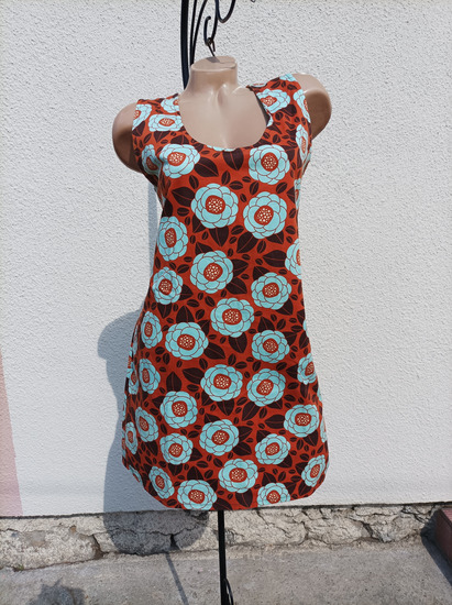 Vintage/Retro Cvetna Haljina 60-e M