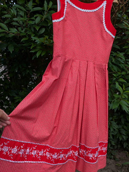 Vintage dirndl letnja haljina