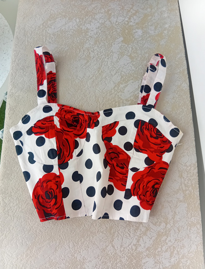 Polka dot Korset