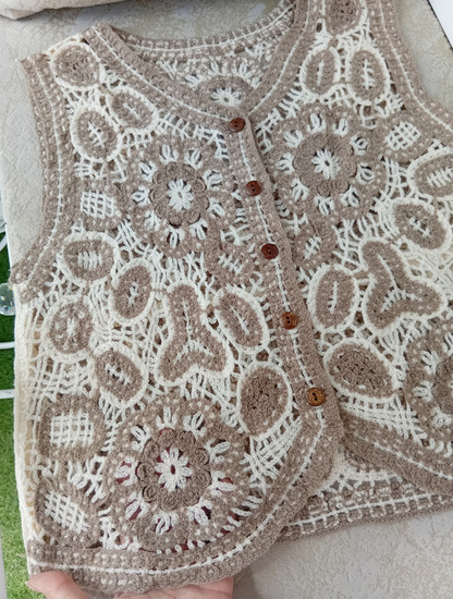 Retro Koncan Prsluk/Top NOVO