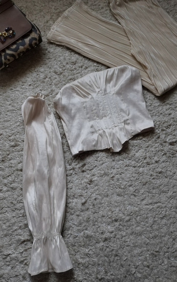    BERSHKA set korset i rukav ☆ XS/S ☆