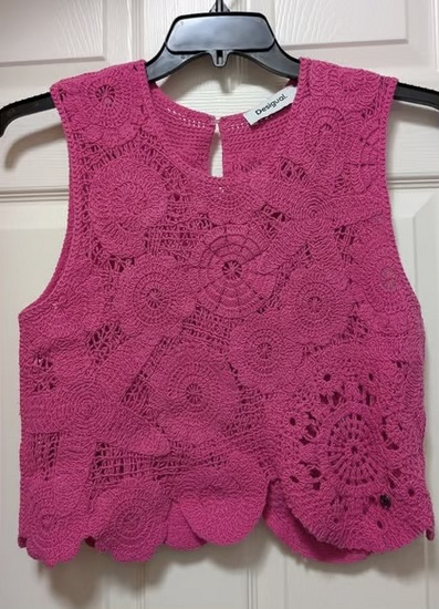 Desigual knit krop