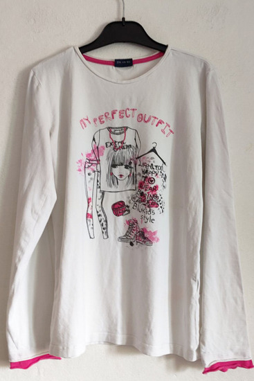 Blukids moderna majica sa printom vel.164 - XS/S