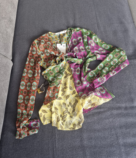 Zara Bluza ZODIJAK Print LIMITED NOVA