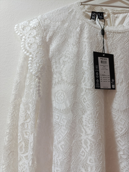 *Sale*Pieces bela bluza   ️  S/M vel