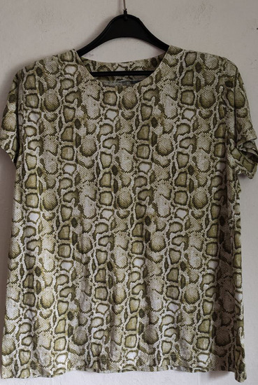 ZMIJSKI PRINT: Top majica L/XL