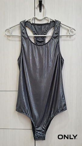 ONLY metallic bodysuit