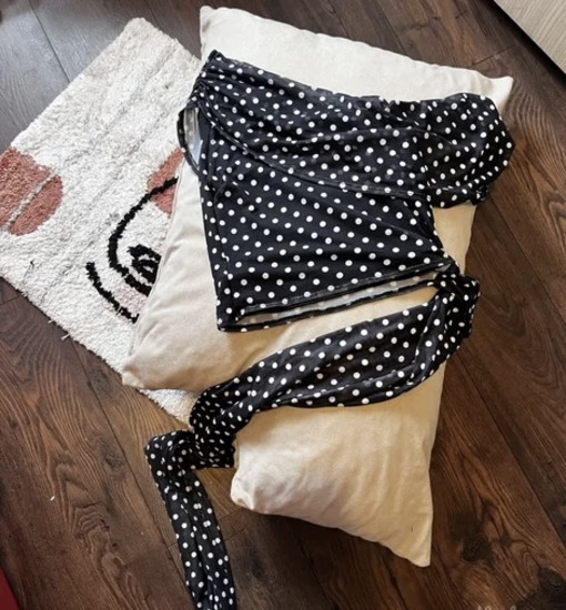 Viralni polka dot top