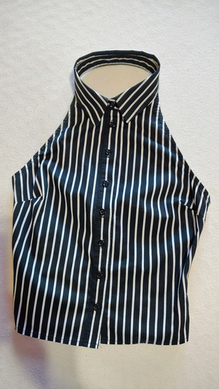 H&M Divided prugasti top oko vrata