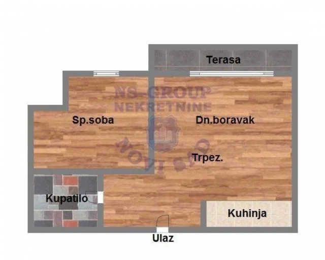 Dvoiposoban stan na Miseluku, 53m2