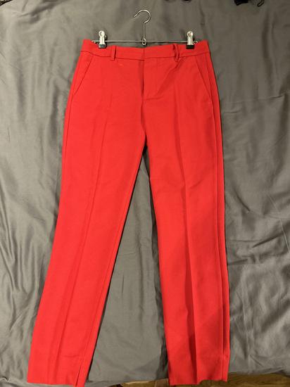 Crvene elegante pantalone Zara