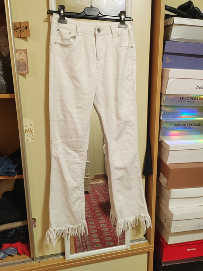 Bele pantalone M