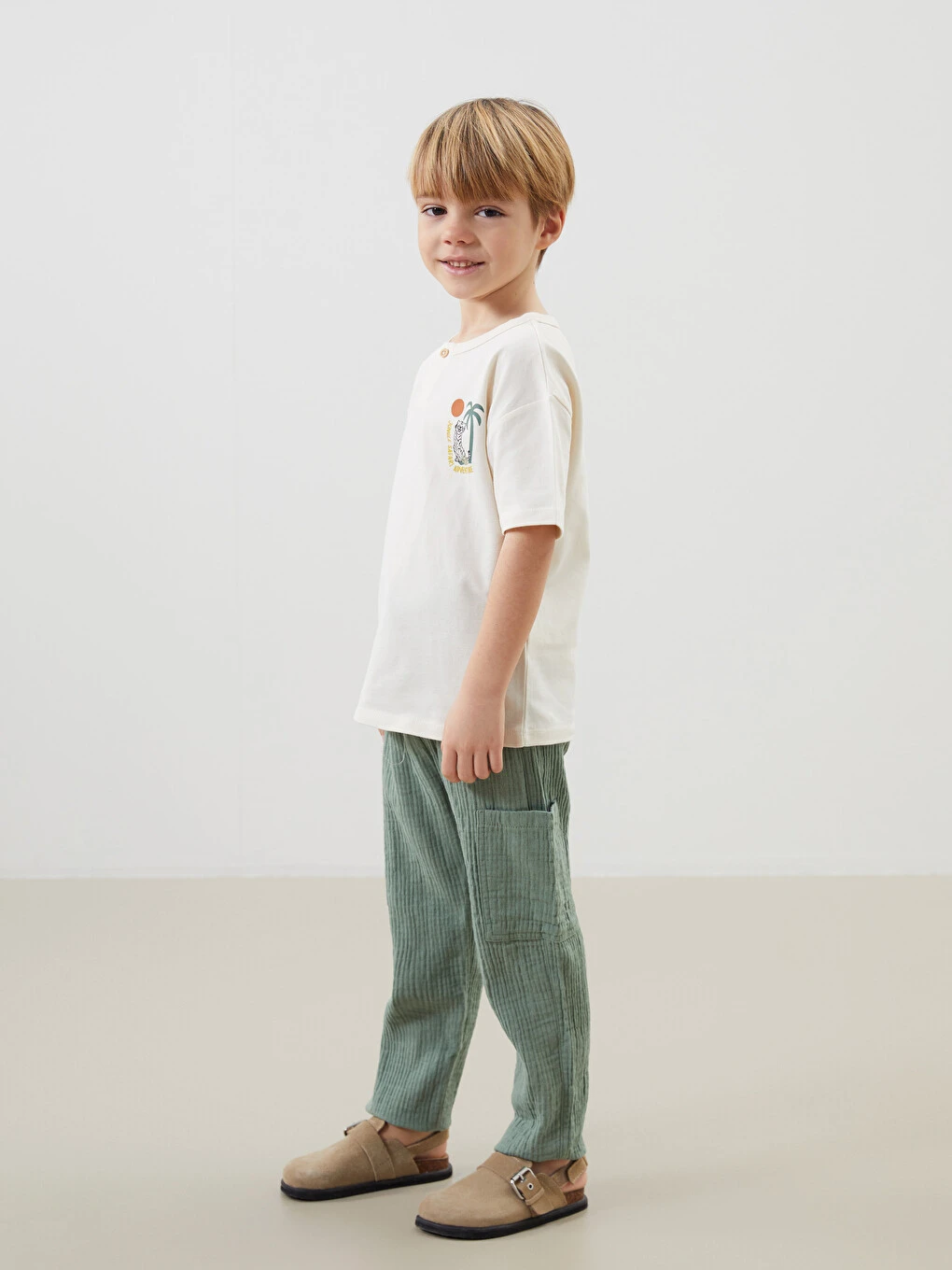 LCW Kids Osnovne Dečje Cargo Pantalone