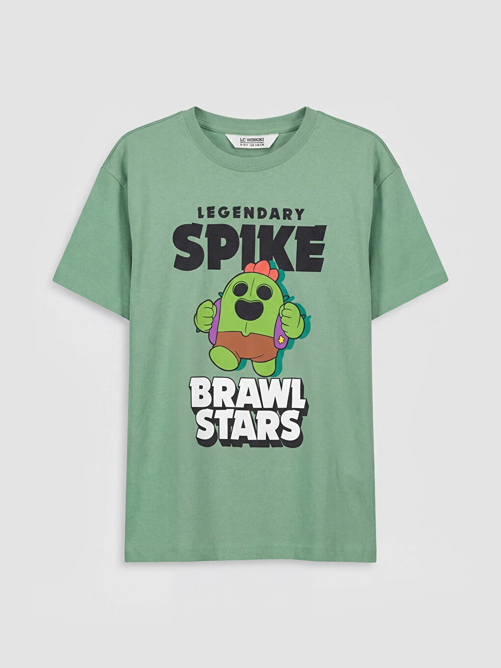 LCW Kids Dečija Majica Sa Okruglim Izrezom Brawl Stars Sa Štampom