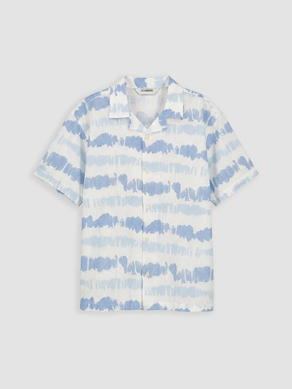 LCW Kids Dečačka Košulja Od Poplina Sa Tie-dye Dezenom
