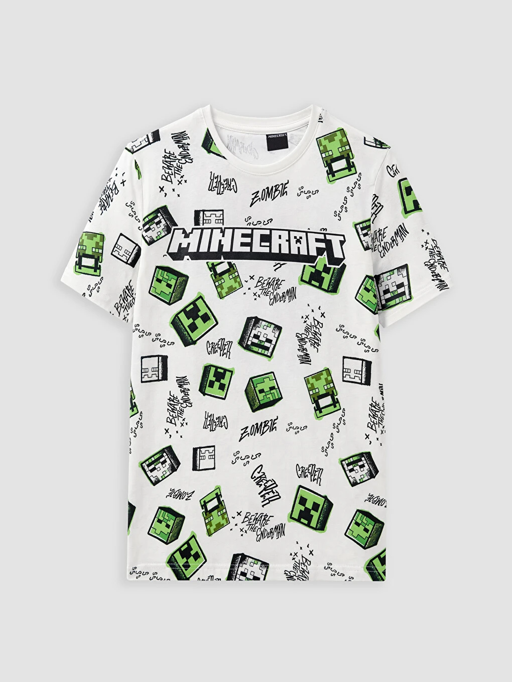 LCW Kids Minecraft Štampani Dečiji Kratki Pidžama Komplet