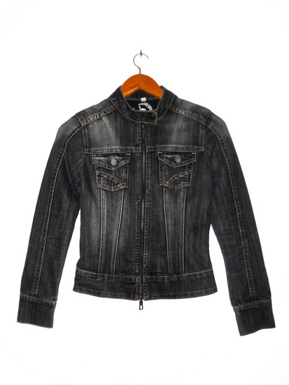 Vintage Fishbone teksas biker jakna