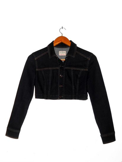 y2k Guess cropped teksas jaknica