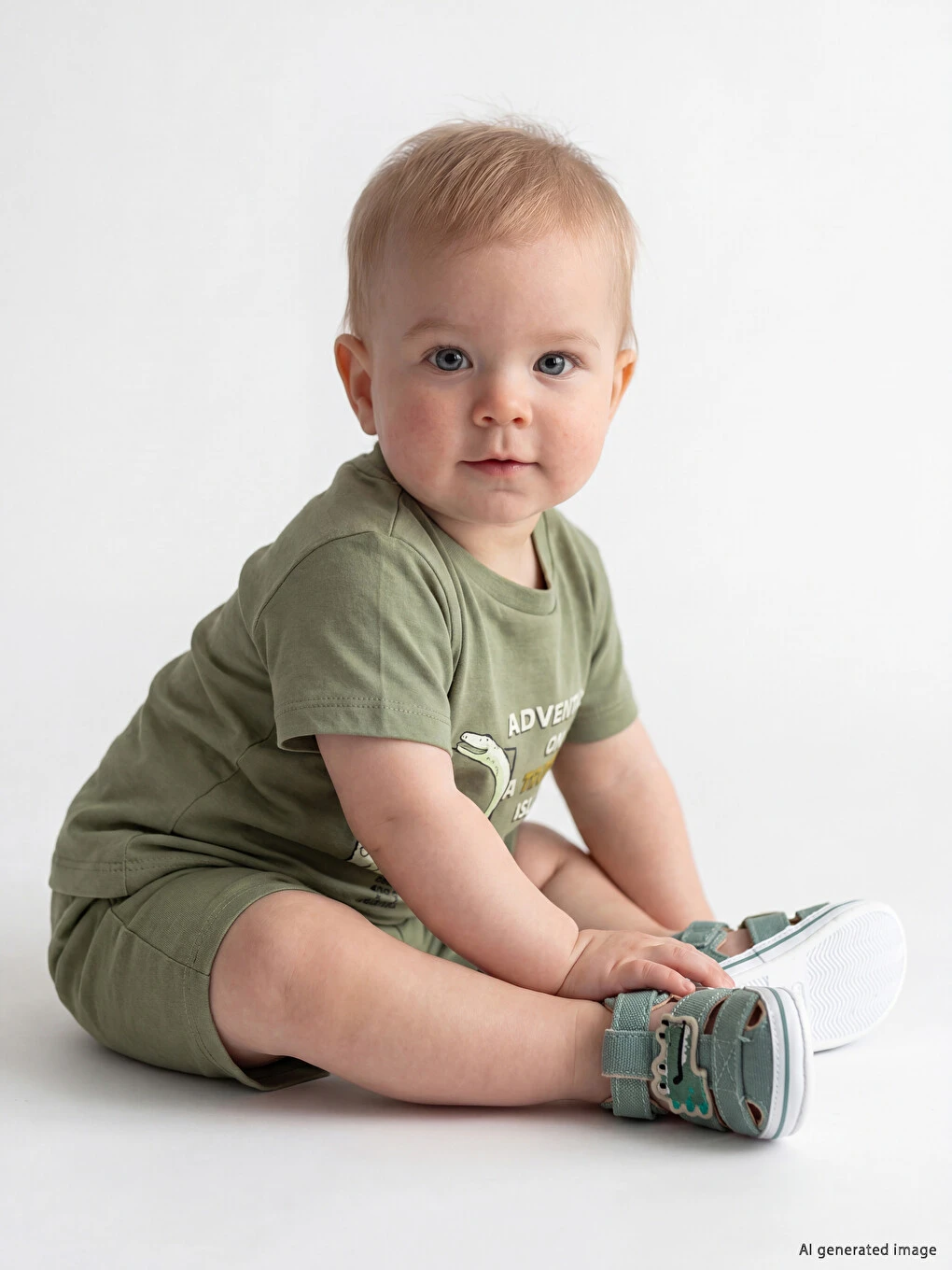 LCW baby Komplet Za Bebu Dečaka Sa Dinosaurus Printom