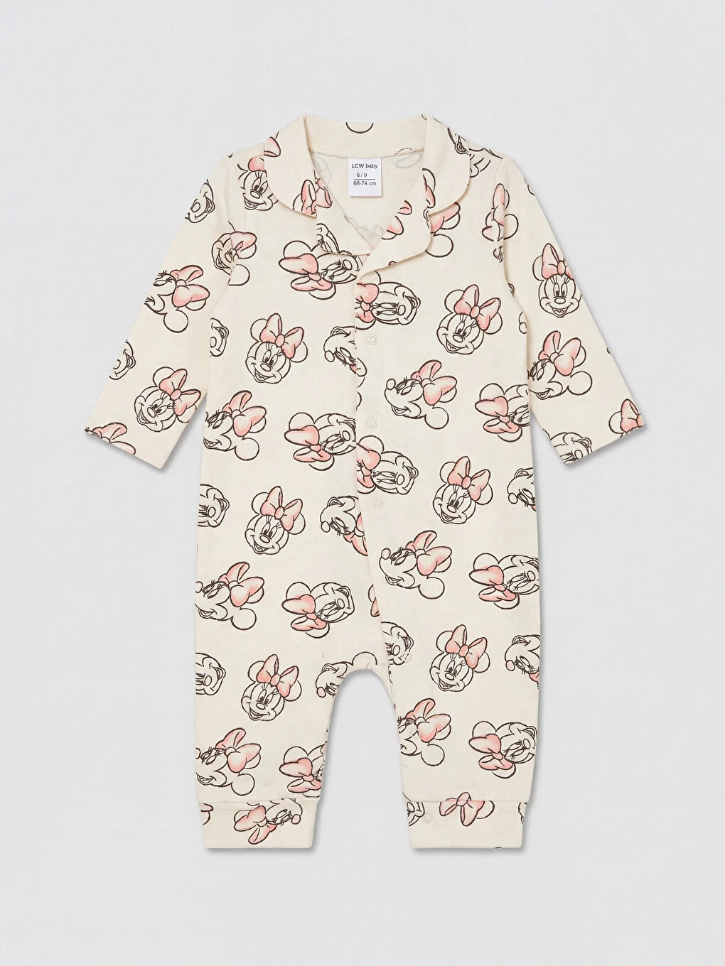 LCW baby Minnie Mouse Štampani Kombinezon Za Bebe Devojčice