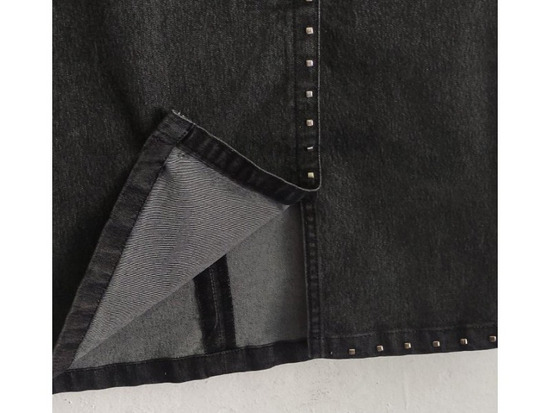 IN WEAR jeans nova suknja sa nitnama