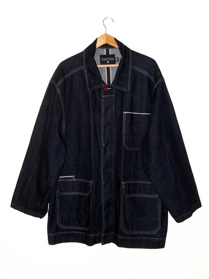 Vintage Nautica work chore coat