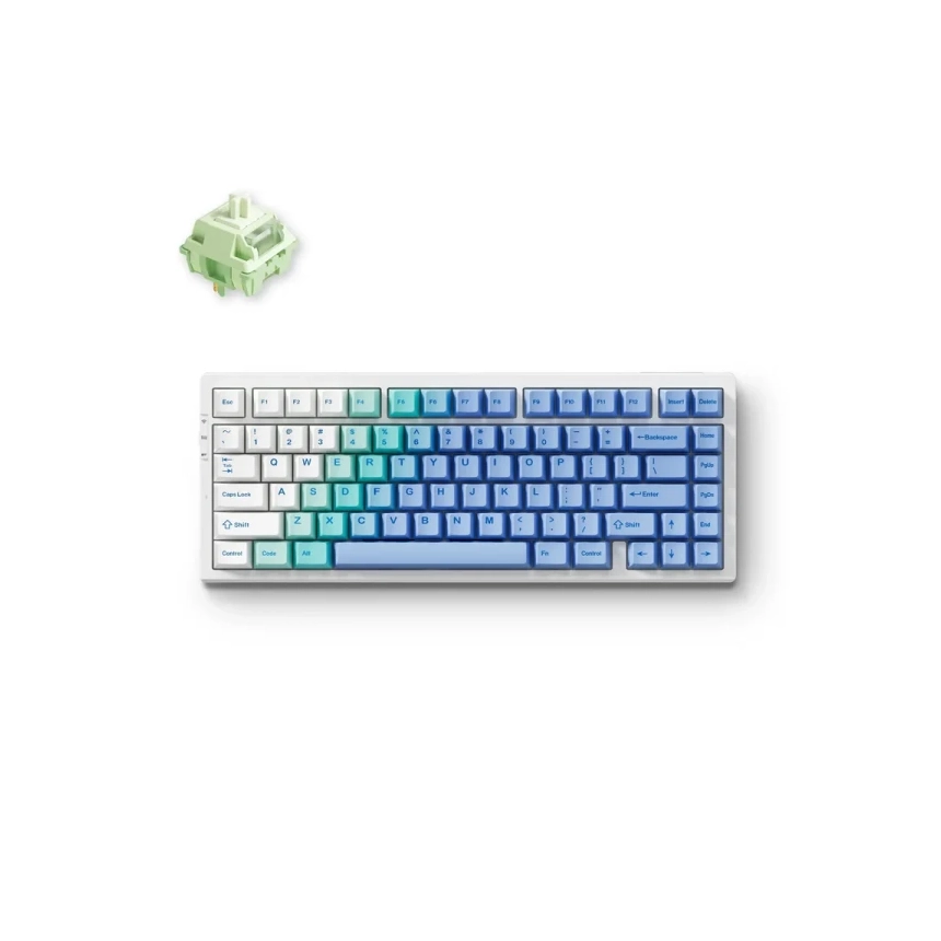 Bežična gaming tastatura MCHOSE G75 Pro Artic Snow/Matcha Latte switch/Mehanical