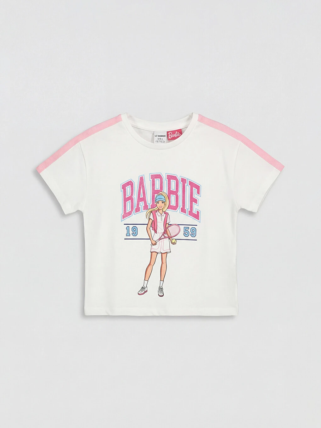 LCW Kids Barbie Štampani Komplet Za Devojčice
