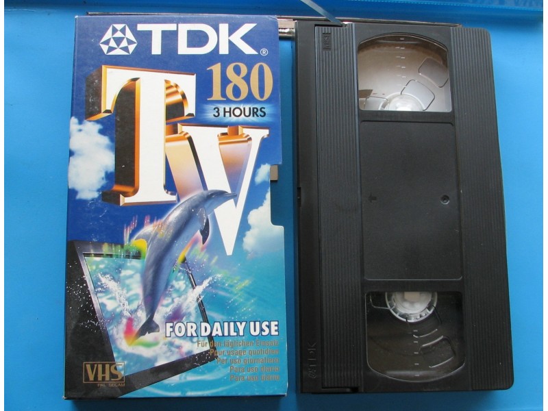 Video kasete - TDK i Philips - 3 komada
