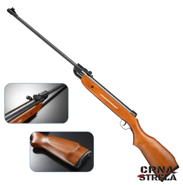 NAJPOVOLJNIJA VAZDUSNA PUSKA 4.5MM