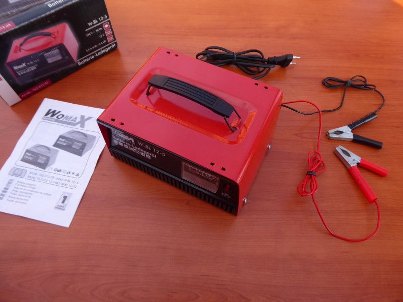 Punjač akumulatora 12V, WOMAX W-BL 12-5