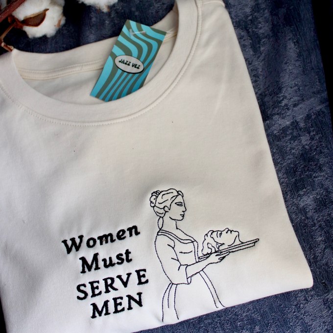 Women must serve majica