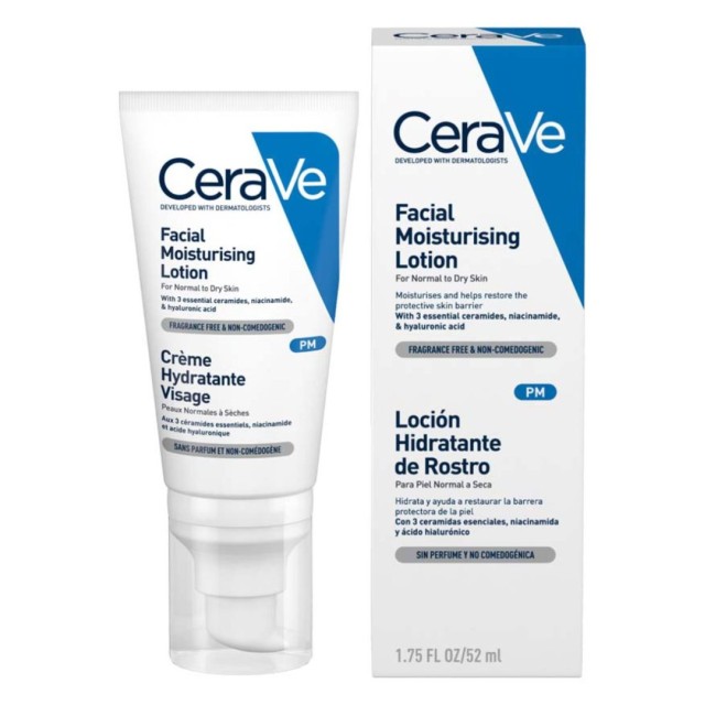 CeraVe Hidrantna noćna krema sa niacinamidom za normalnu i suvu kožu 52 ml