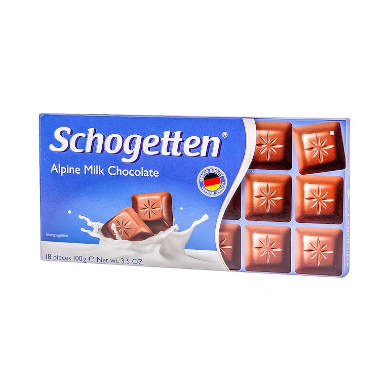 Schogetten mlečna čokolada 100g