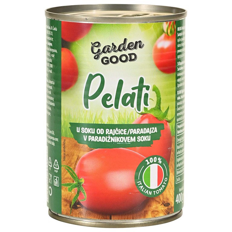 Garden good paradajz pelat 400g garden good
