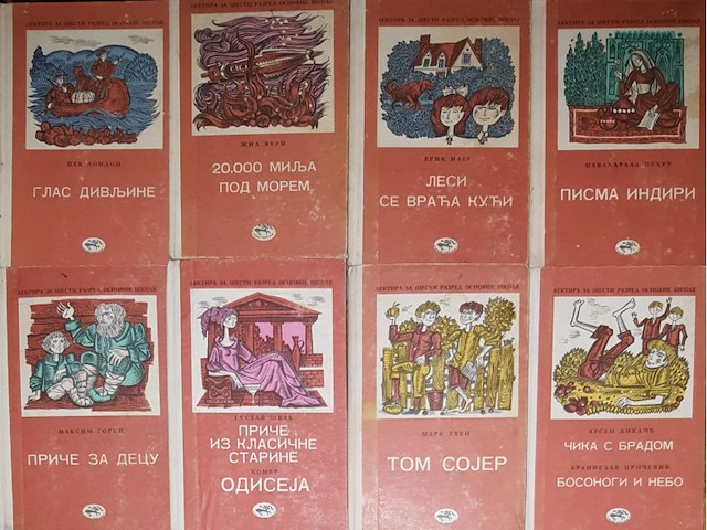 Lektire Za VI Razred Osnovne Škole LOT