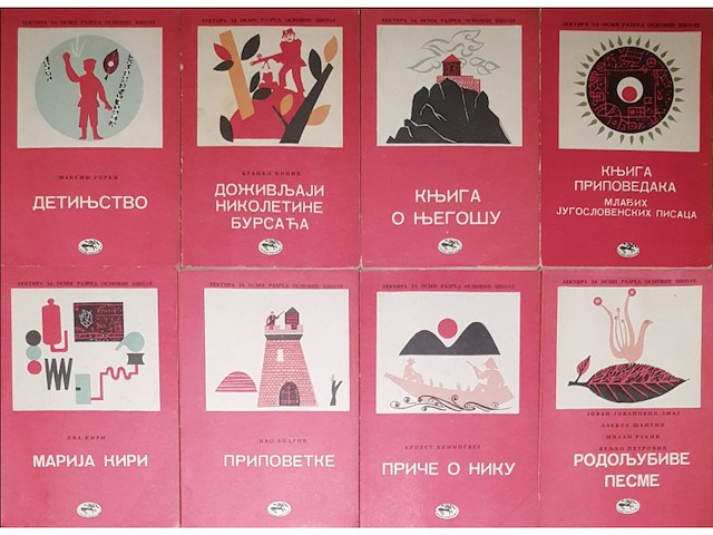 Lektire Za VIII Razred Osnovne Škole LOT