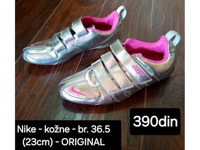 Nike ženske patike kožne srebrne br. 36.5 - ORIGINAL