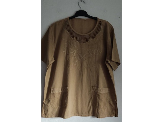 Pamučna tunika sa vezom (vel.XL/XXL)