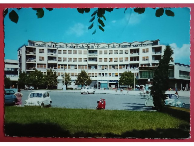 KRALJEVO -HOTEL `TURIST`-RAZGLEDNICA (cista sa markom)