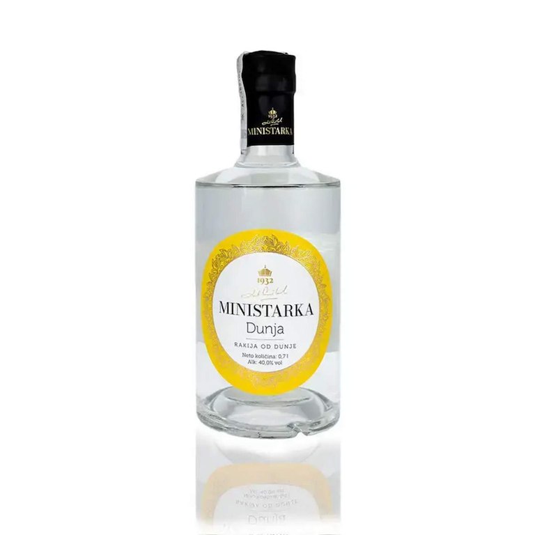 Rakija dunja 40% 0.7l ministarka