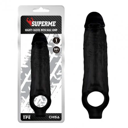 Crna navlaka za penis | Mighty Sleeve